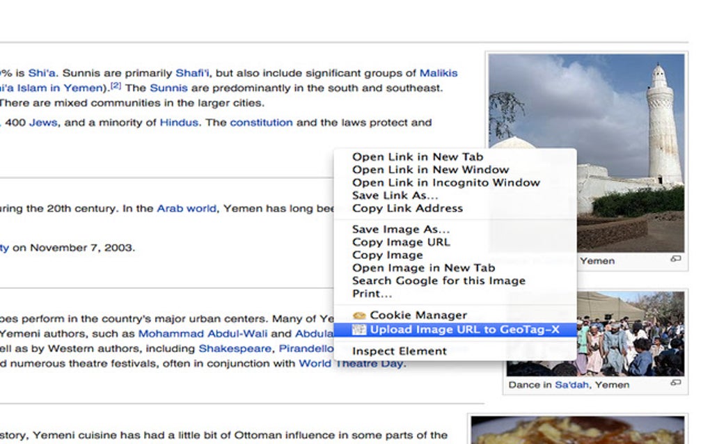 GeoTag-X Photo Collector for Google Chrome - Extension Download