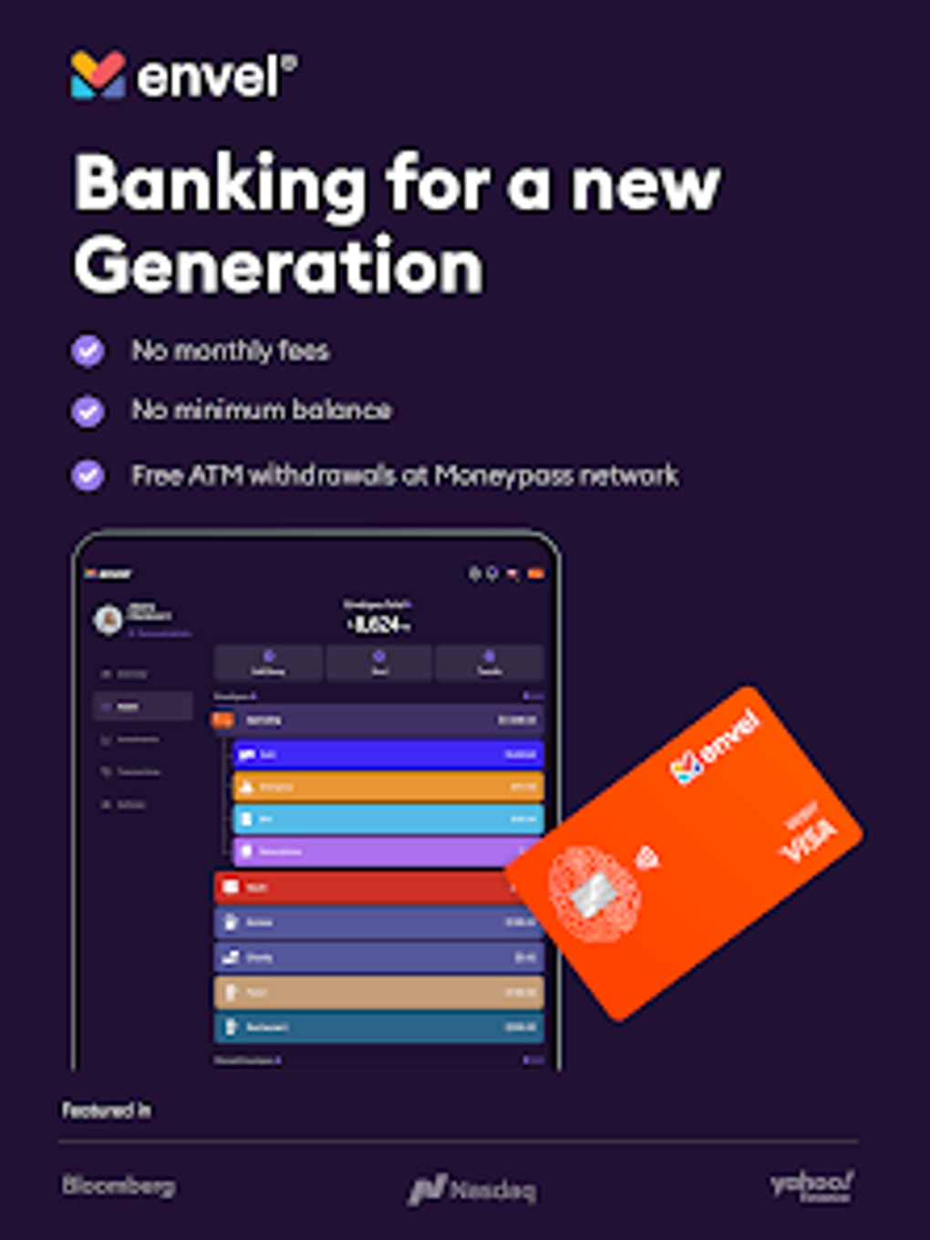 Envel - Mobile Banking para Android - Descargar