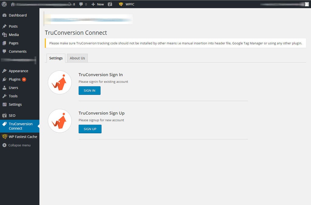 TruConversion Connect for WordPress - Download