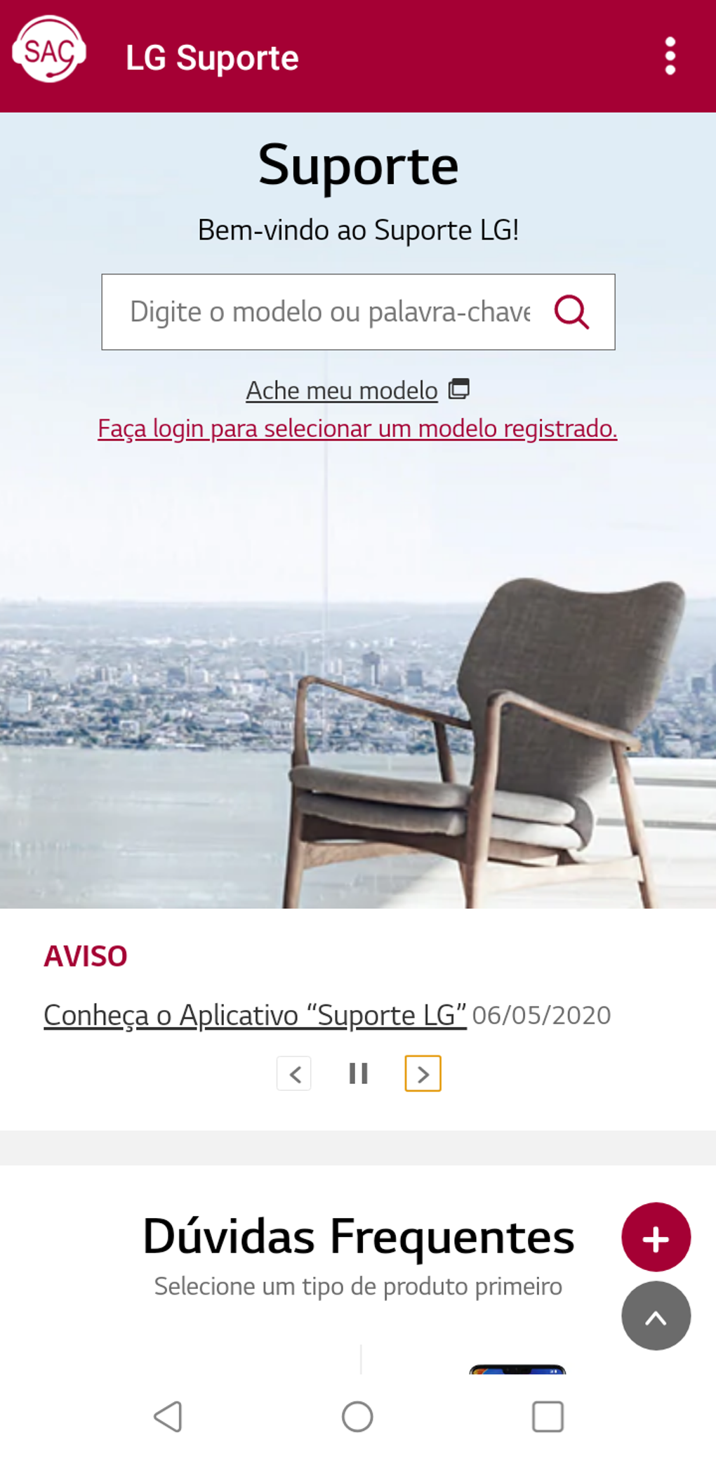 LG Suporte APK para Android - Descargar