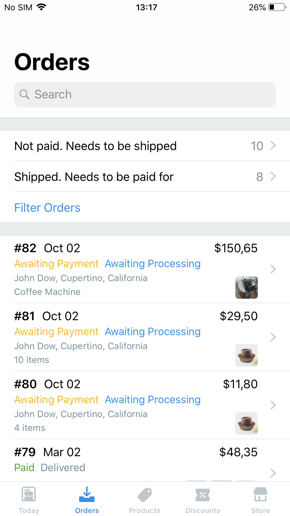My e-Shop para iPhone - Descargar