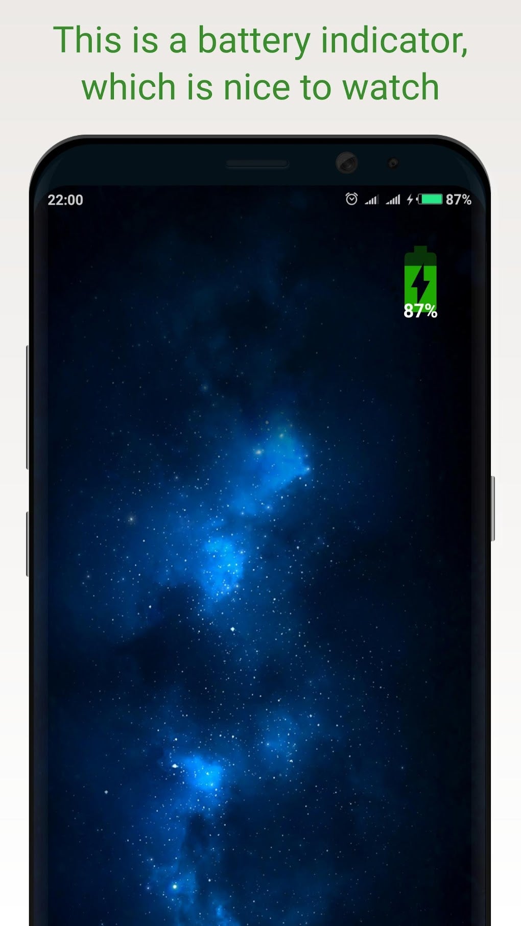 Simple Big Battery Widget para Android - Descargar