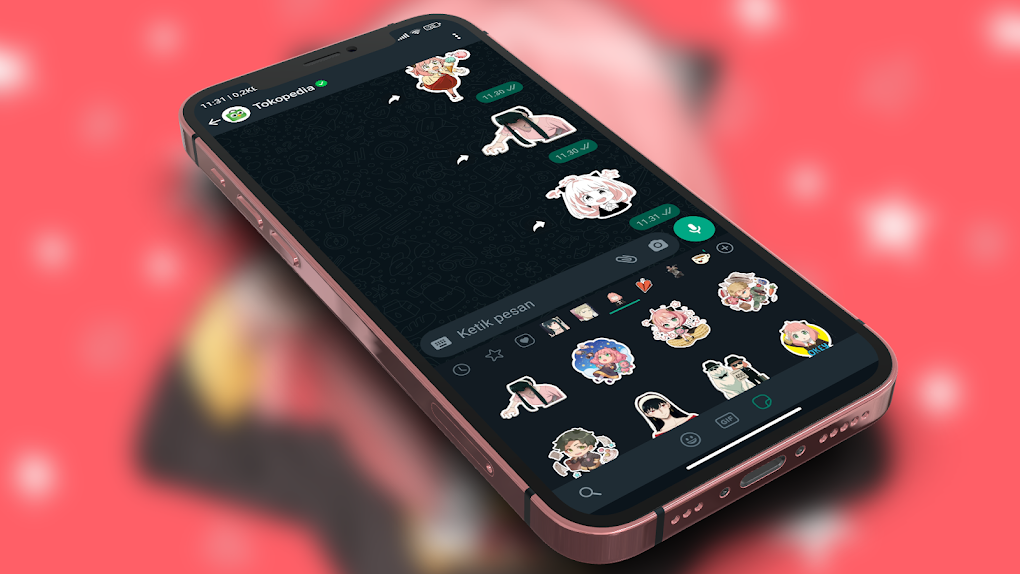 Anya Forger Stickers For WA para Android - Descargar