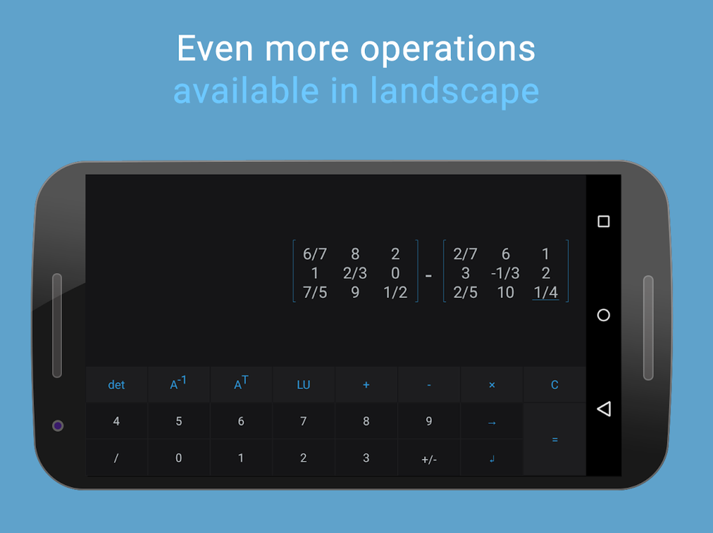 Matrix Calculator APK per Android - Download