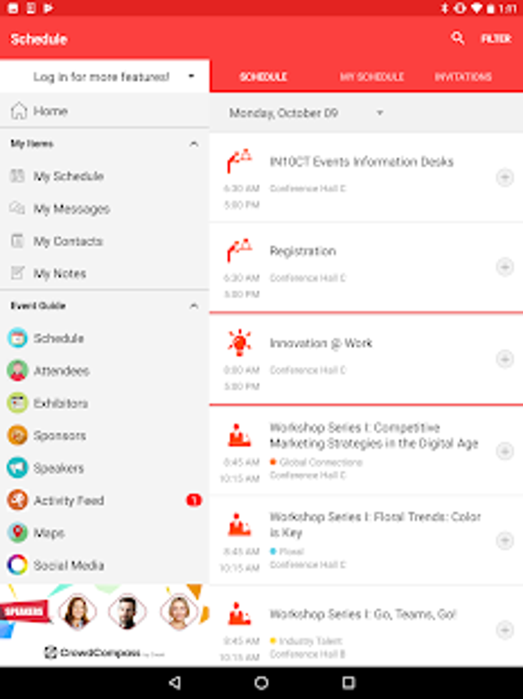 CrowdCompass Events APK para Android - Descargar