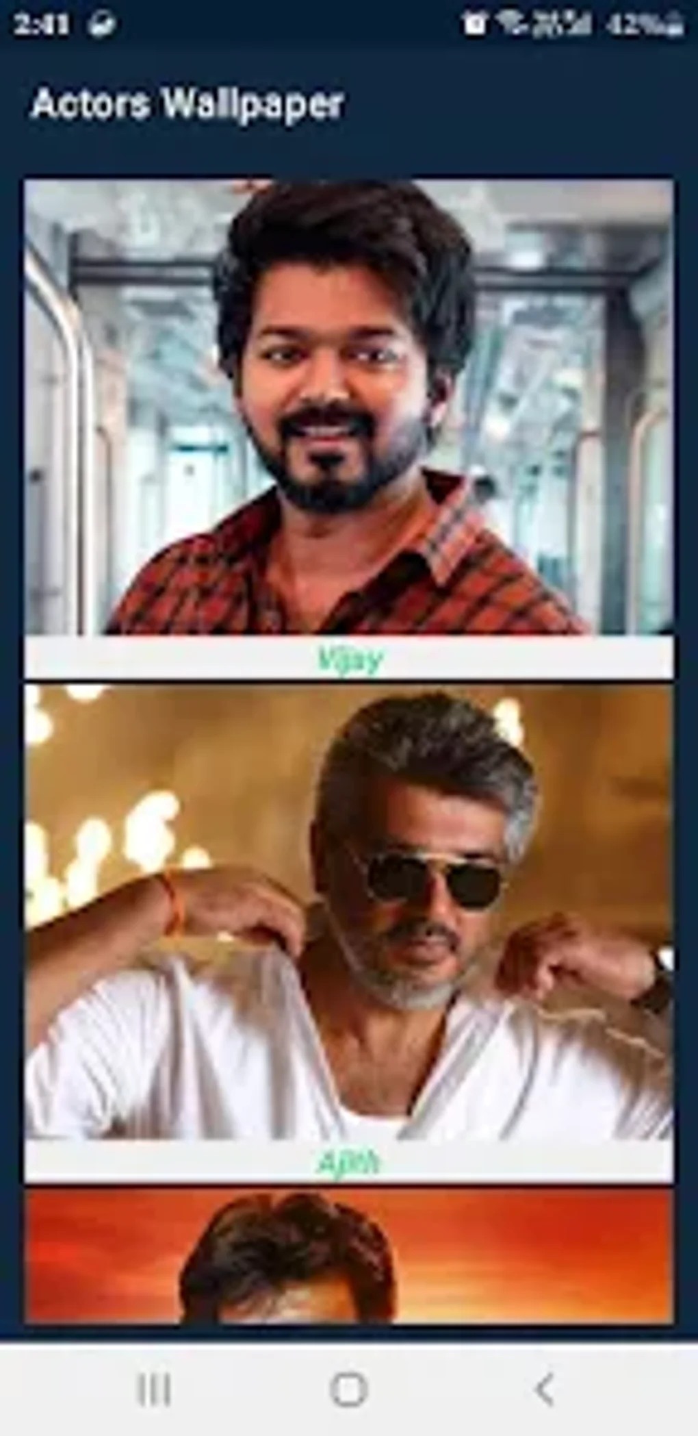 Actors Wallpaper Android 