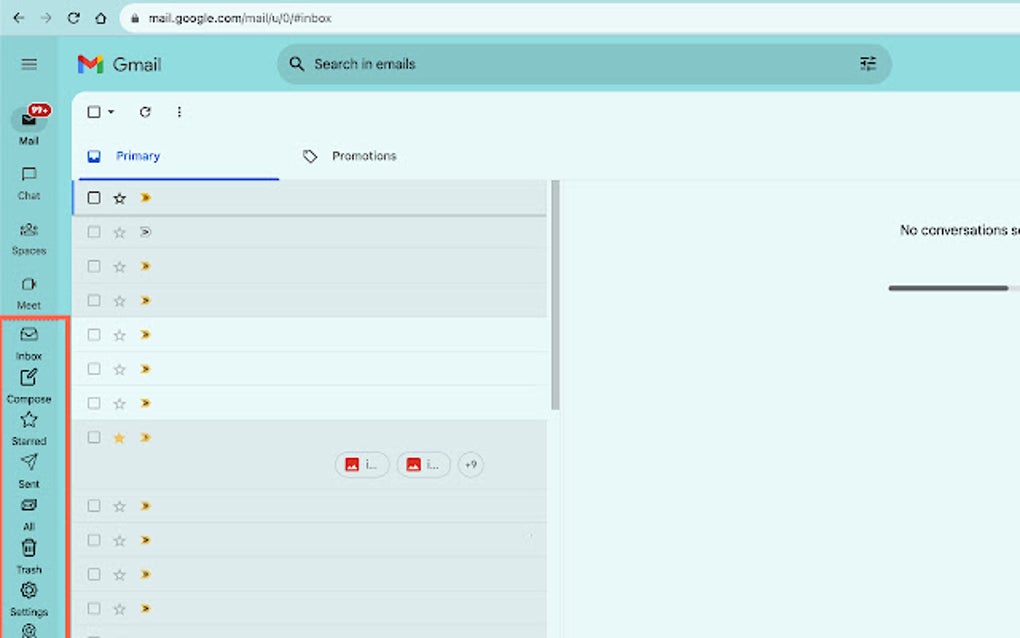 Gmail Navbar Shortcuts cho Google Chrome - Tiện ích mở rộng Tải về