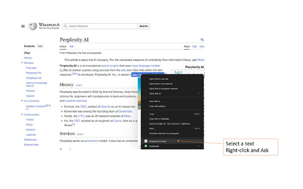 Perplexity AI Extension Google Chrome 용 - 확장 프로그램 다운로드