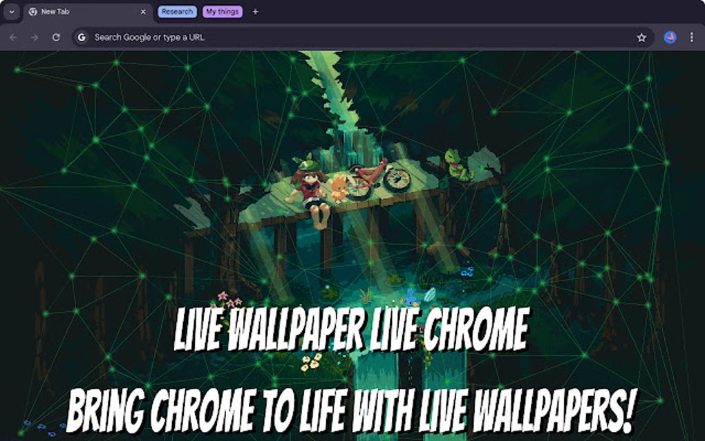 Pokemon Emerald Waterfall Pixel Live Wallpaper pour Google Chrome ...