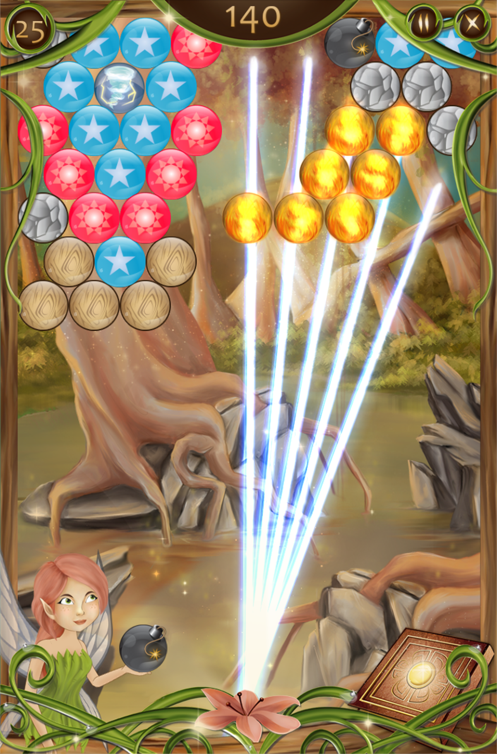 Forest Fairy Bubble Shooter for Android - Download