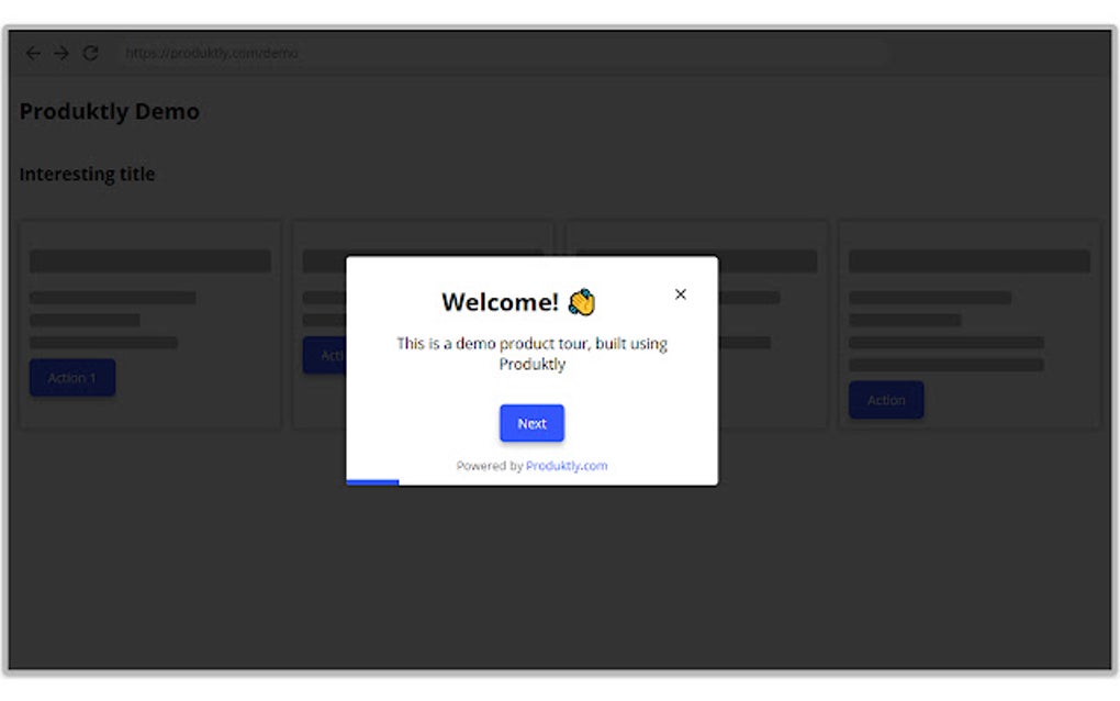 Produktly - Product tour builder para Google Chrome - Extensión Descargar