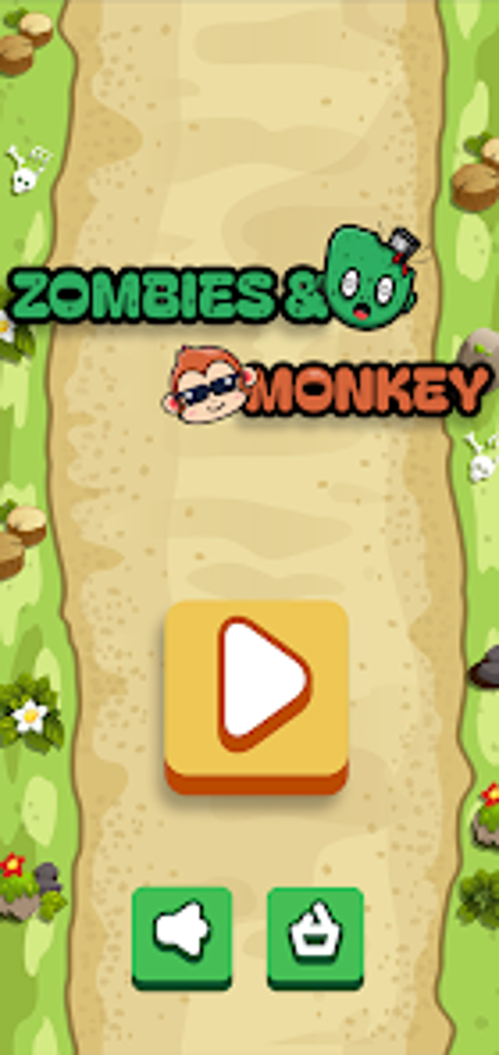 Monkey Defend Game สำหรับ Android - ดาวน์โหลด