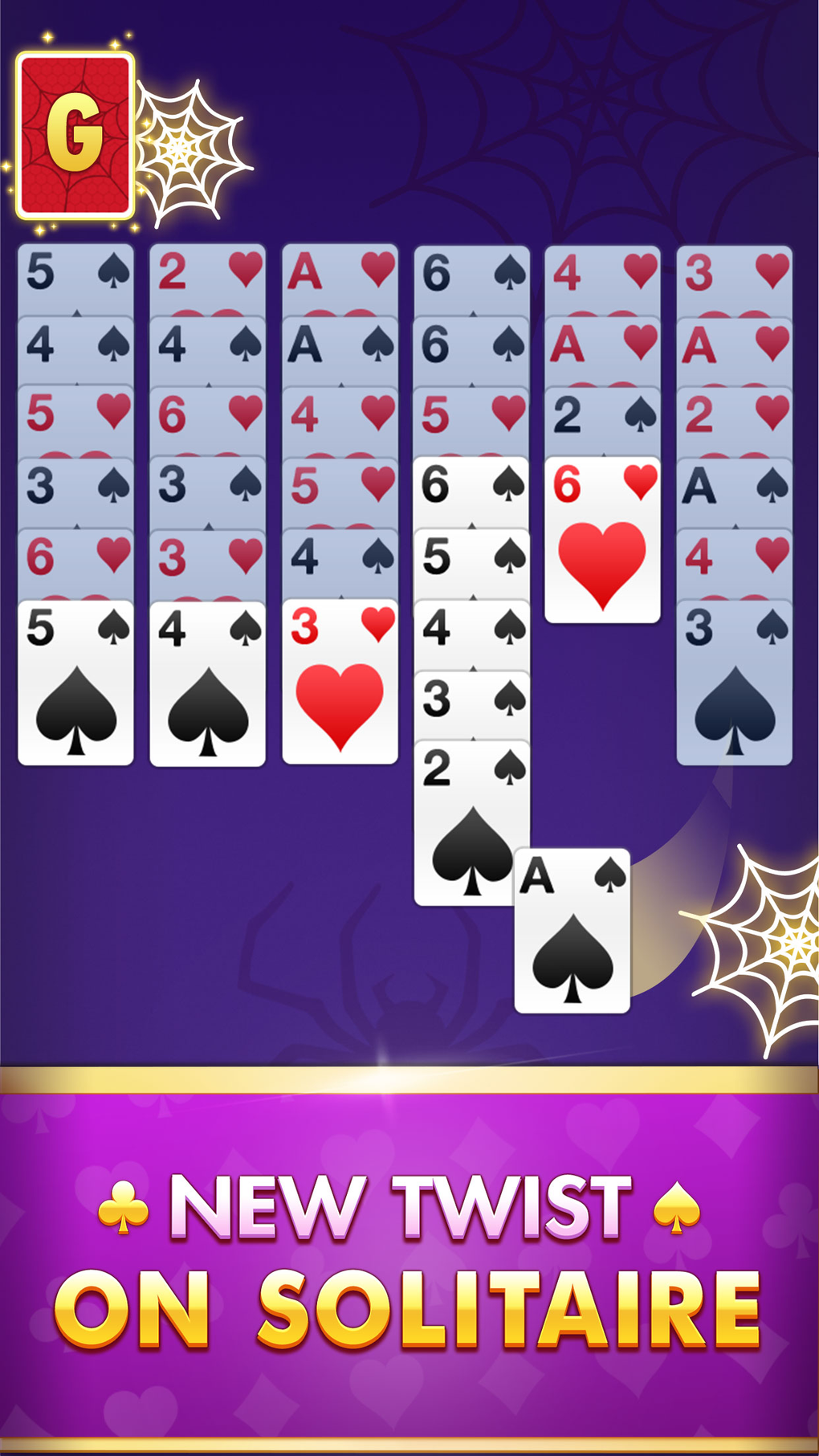 Spider Solitaire: Win Cash para iPhone - Descargar