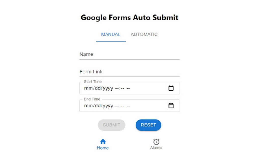 Google Forms Autosubmit cho Google Chrome - Tiện ích mở rộng Tải về