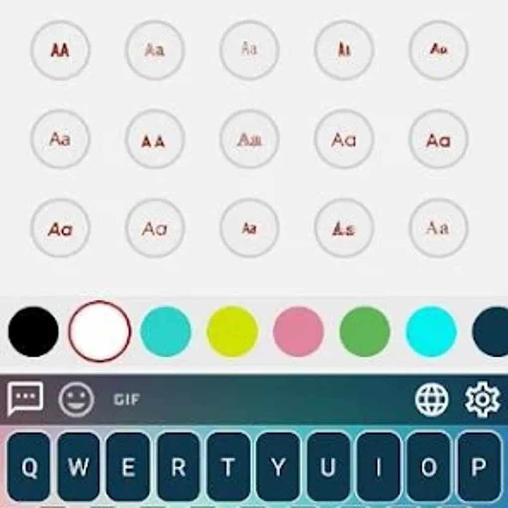 Bubble keyboard pour Android - Télécharger