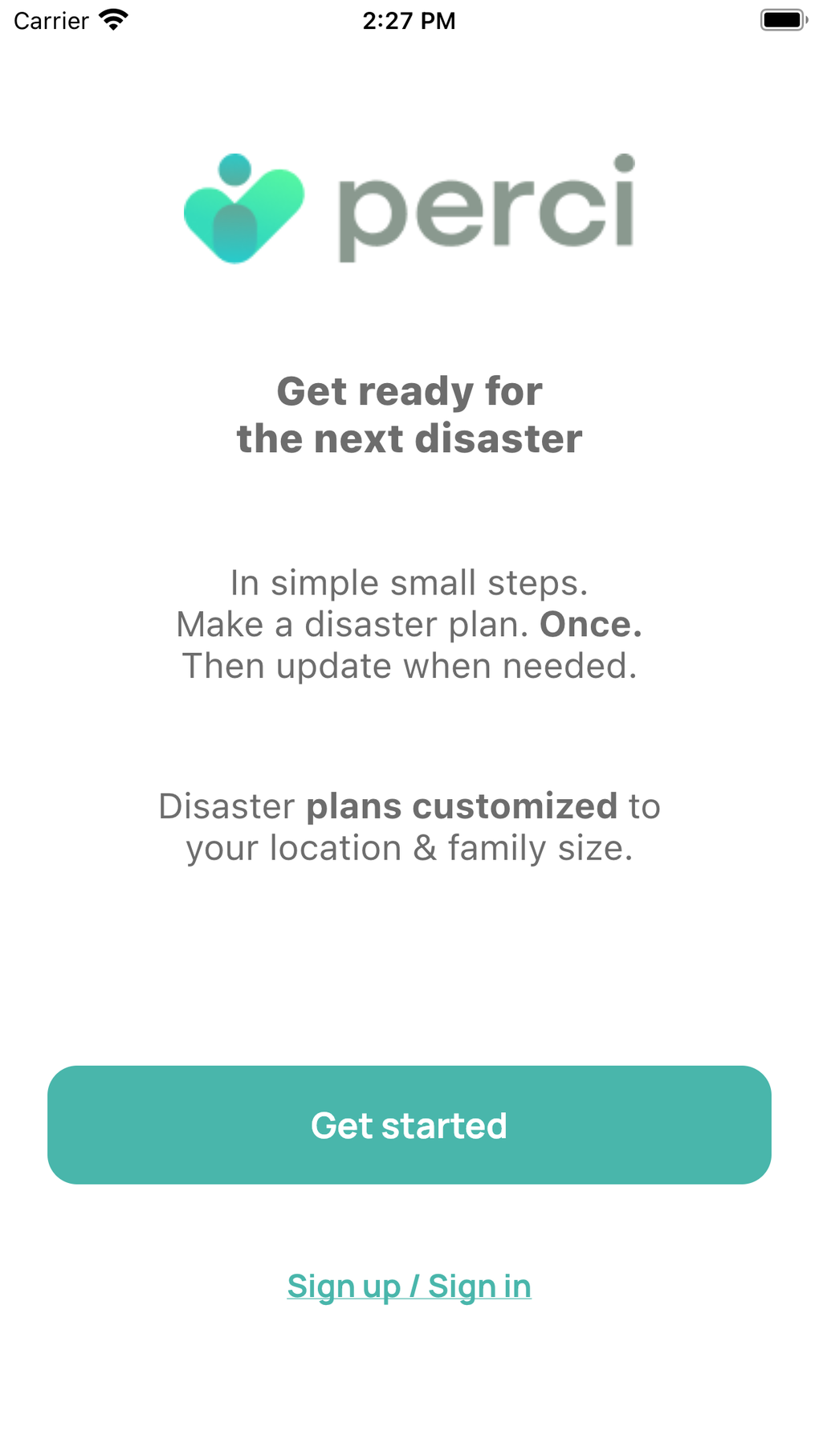 Perci para iPhone - Descargar
