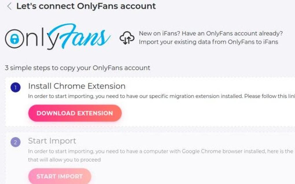 iFans → OnlyFans Bridge for Google Chrome - Extension Download