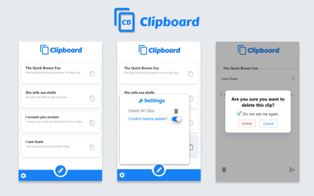 Clipboard for Google Chrome - Extension Download