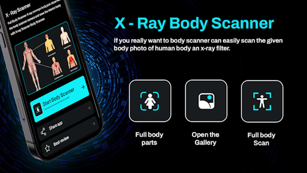 Xray Body Scanner Prank für Android - Download