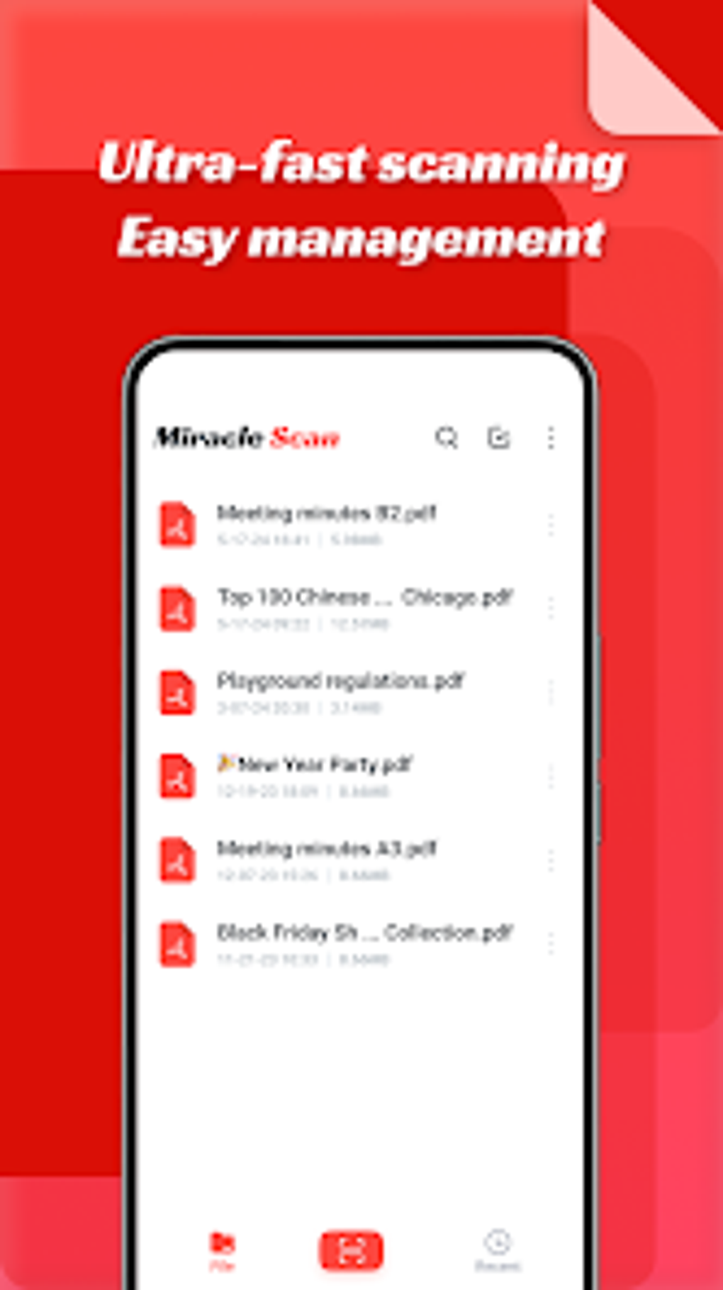 Android 용 PDF Scanner-Miracle Scan - 다운로드