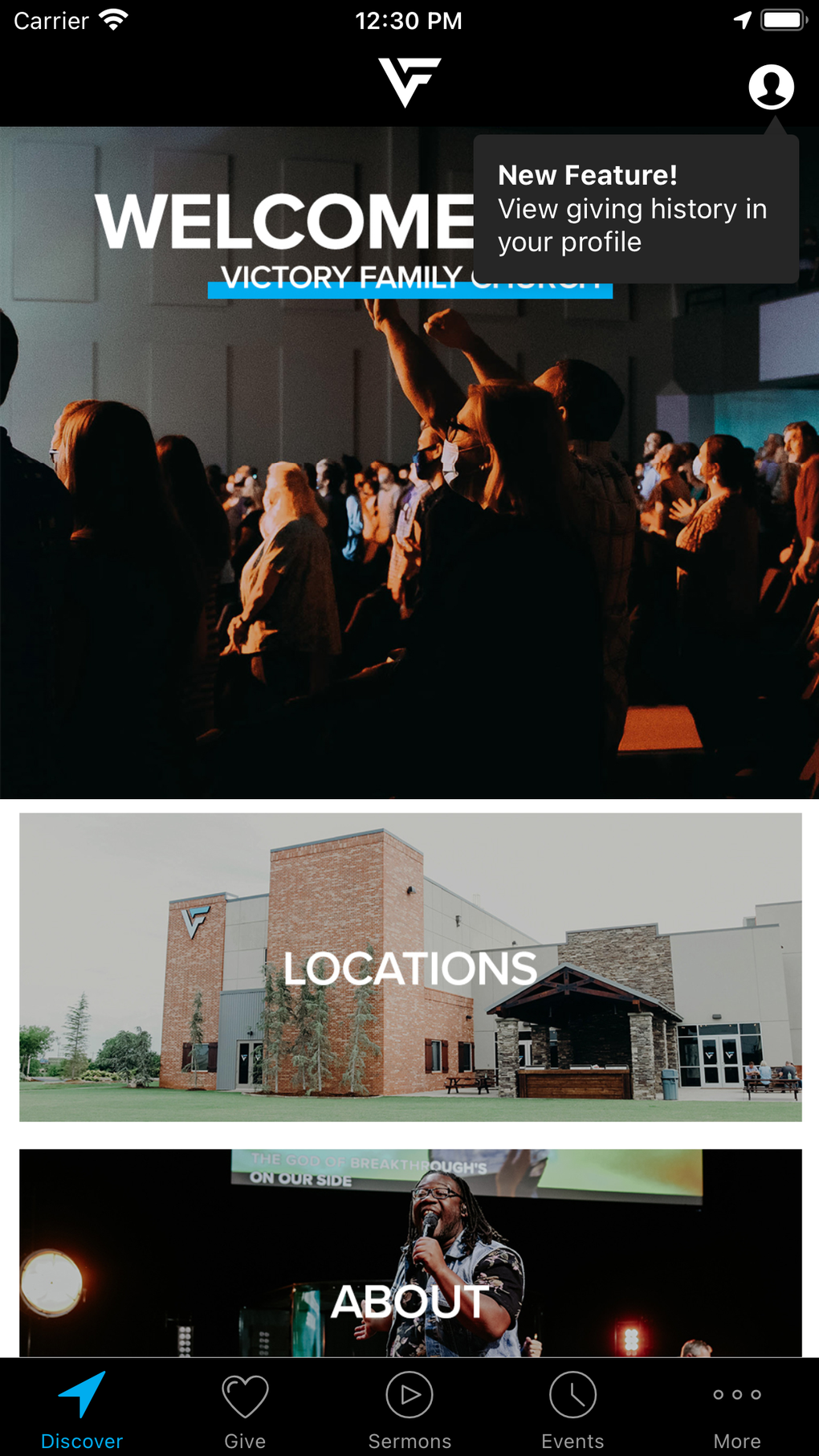 Victory Family App para iPhone - Download