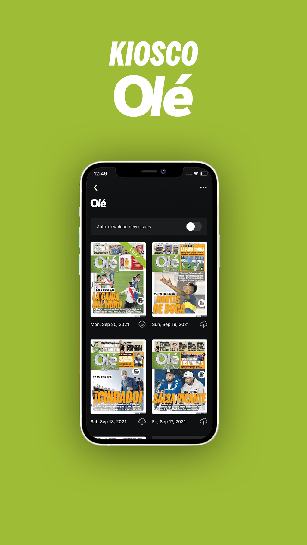 Kiosco Olé for iPhone - Download