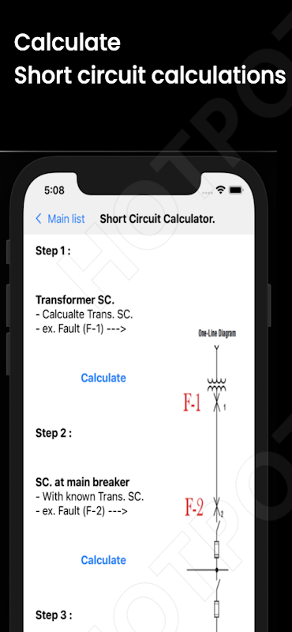 Voltage drop / Cable size /Short circuit Calcs APK для Android — Скачать