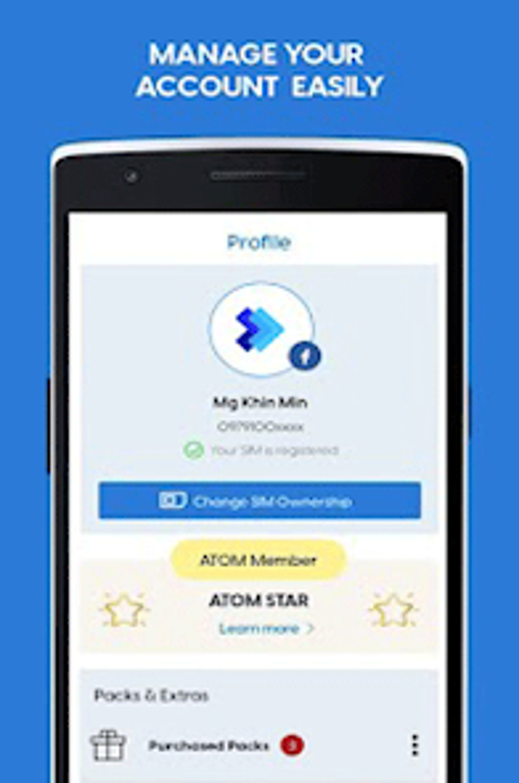 ATOM Store Myanmar cho Android - Tải về
