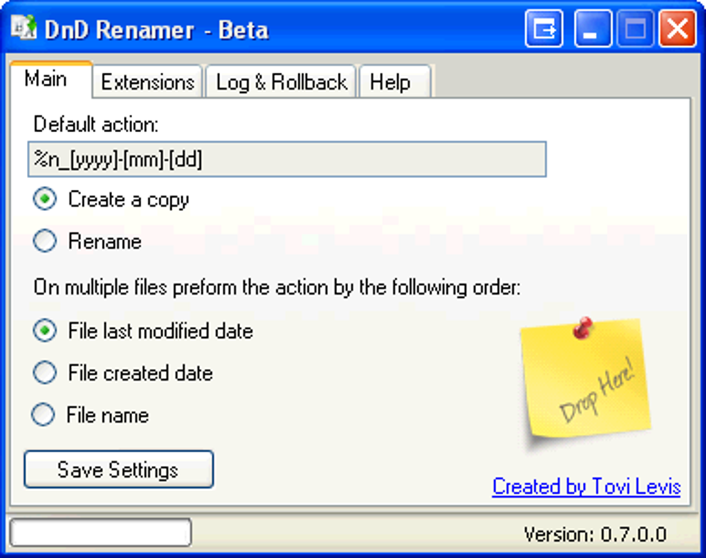 DnD Renamer - Download