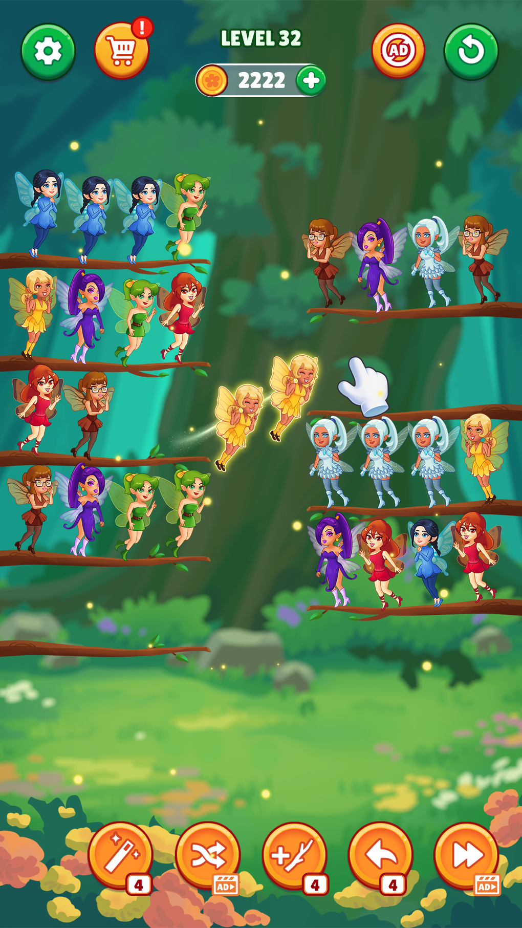 Fairy Sort - Color Puzzle for iPhone - Download