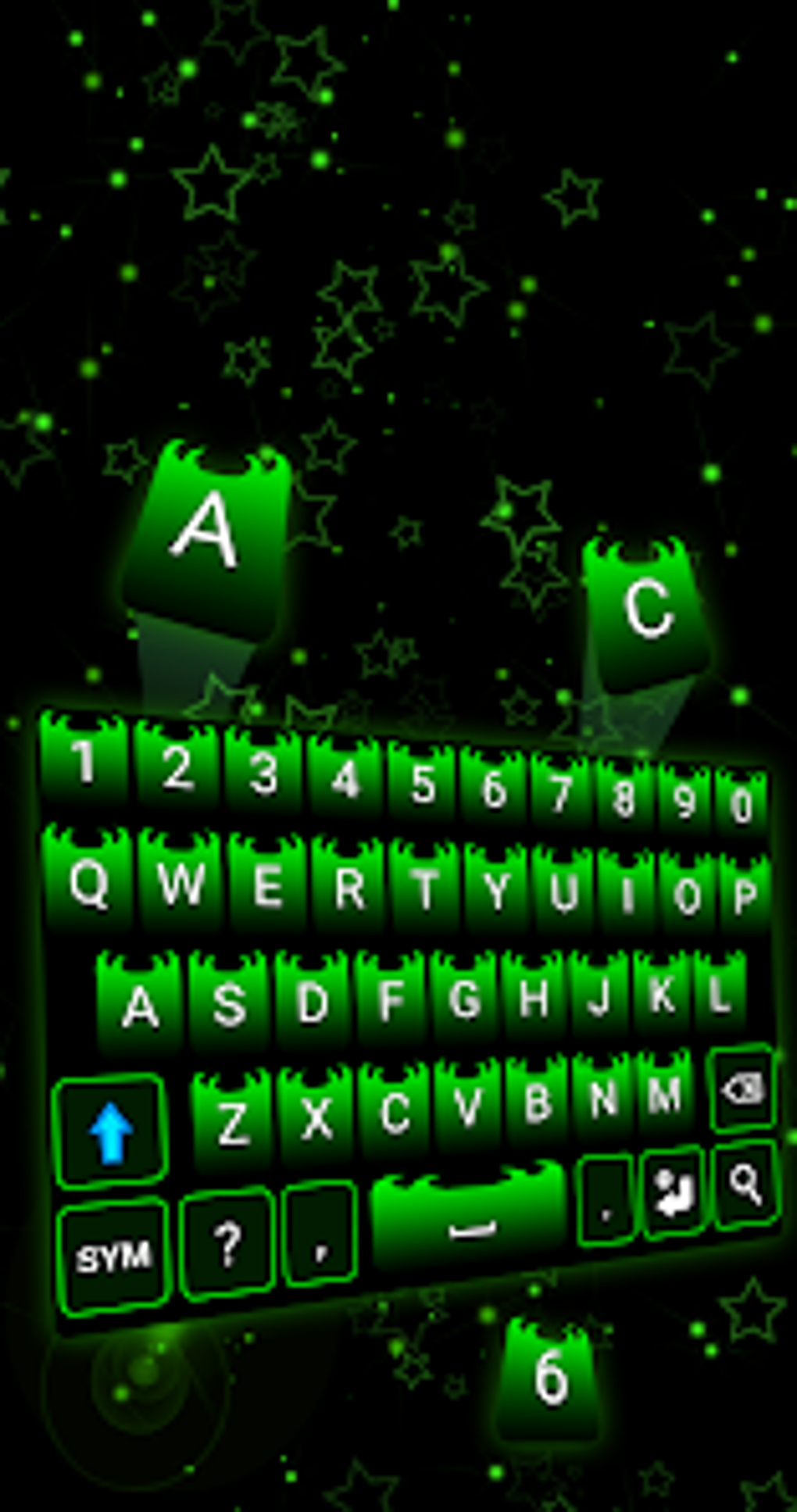 Evil Green Keyboard para Android - Descargar