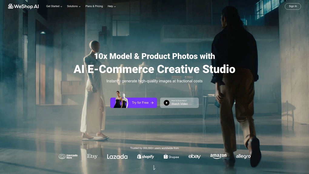WeShop AI para Gerador e editor de imagens IA: análise, características ...