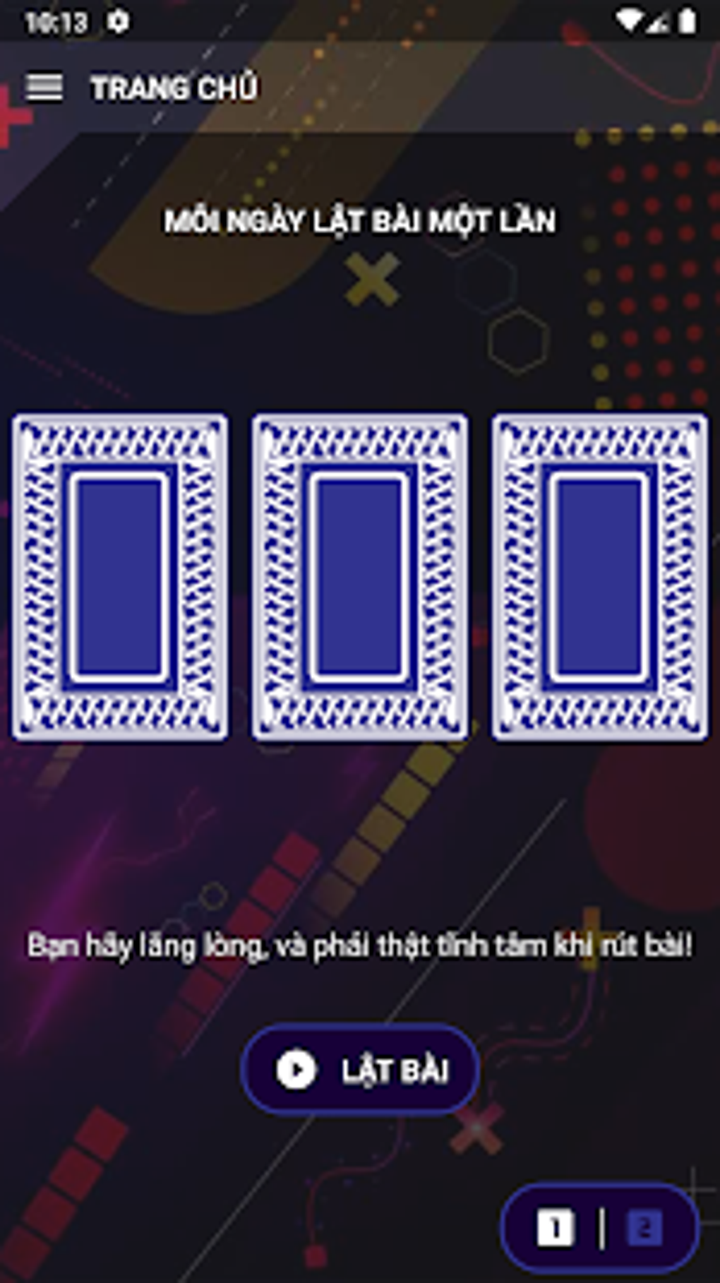 Bói bài Tây -Tarot - Giai giac mo cho Android - Tải về