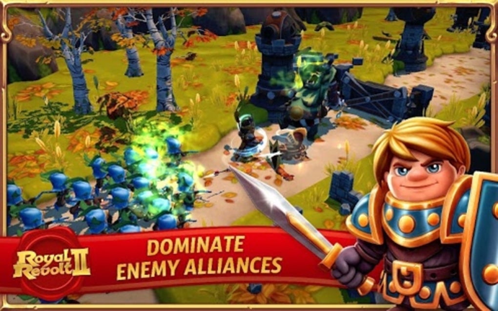 Royal Revolt 2: Tower Defense RTS Castle Builder for Android - 無料・ダウンロード