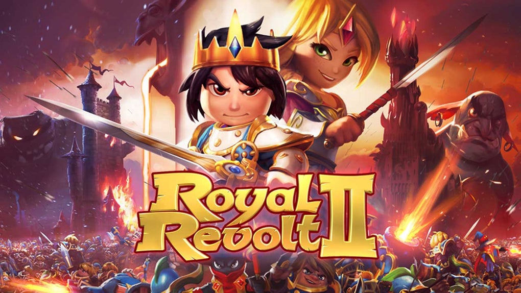 Royal Revolt 2: Tower Defense RTS Castle Builder para Android - Descargar