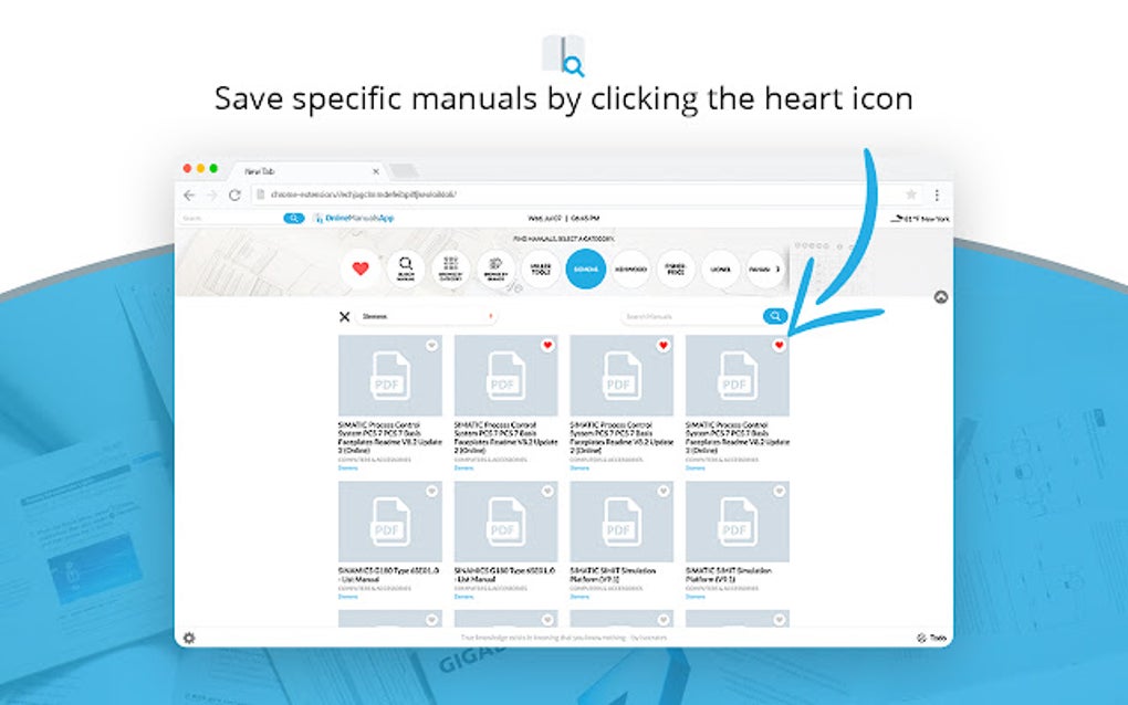 Online Manuals App for Google Chrome - Extension Download