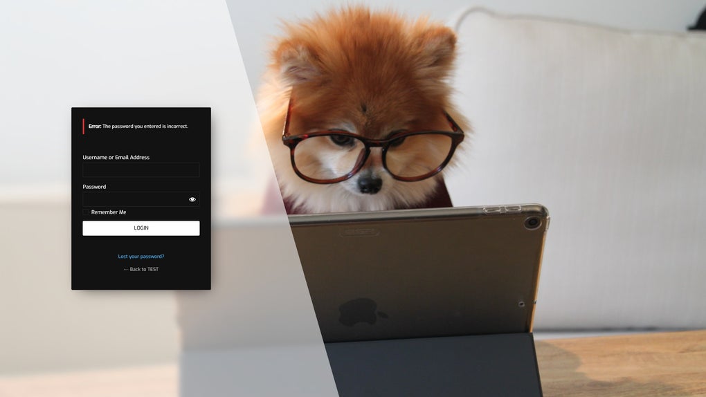 CLP 8211 Custom Login Page by NiteoThemes for WordPress - Download