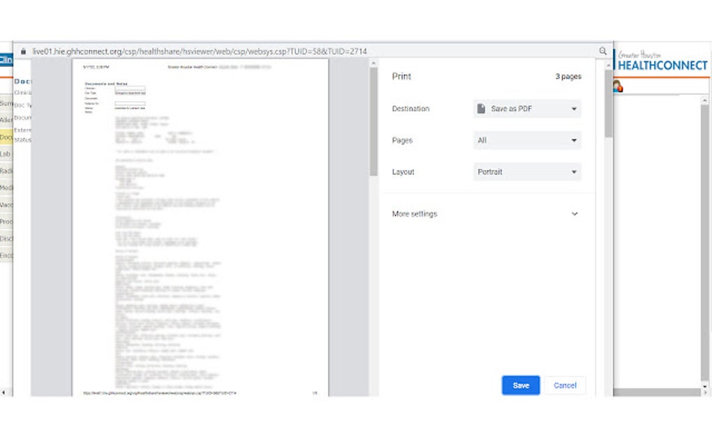 GHHC Clinical Viewer Printer v1.3 Google Chrome için - Eklenti İndir