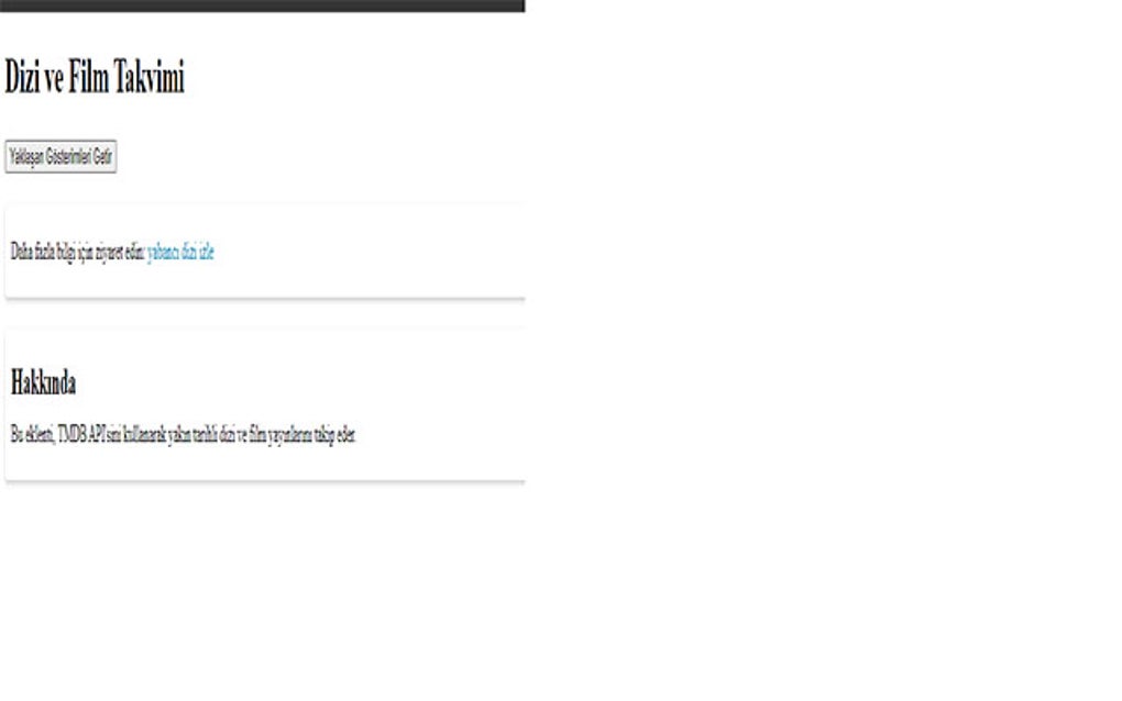 Dizi ve Film Takvimi for Google Chrome - Extension Download