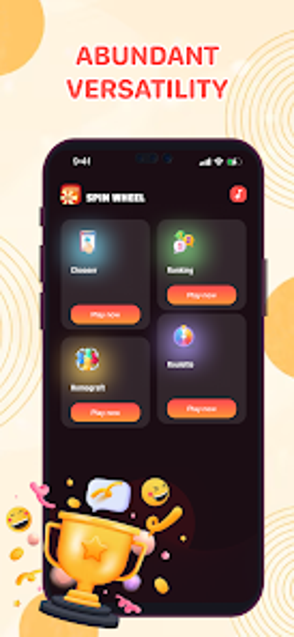 Spin wheel: Finger picker para Android - Descargar