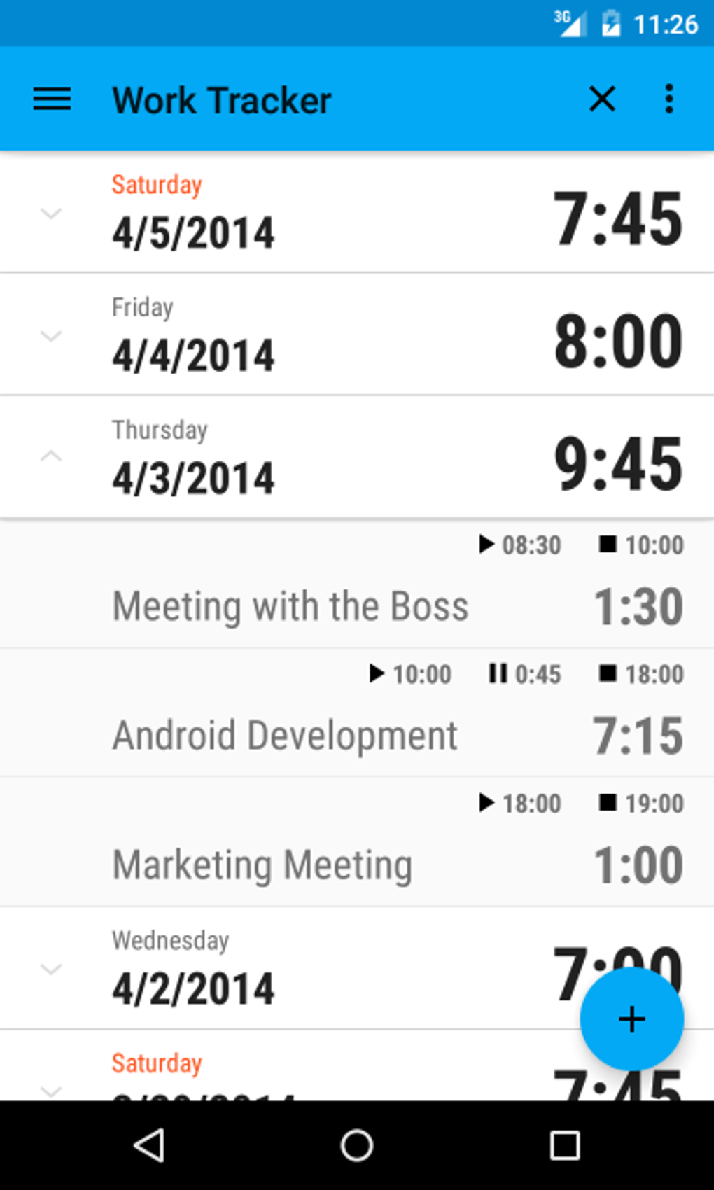Work Tracker APK Android 