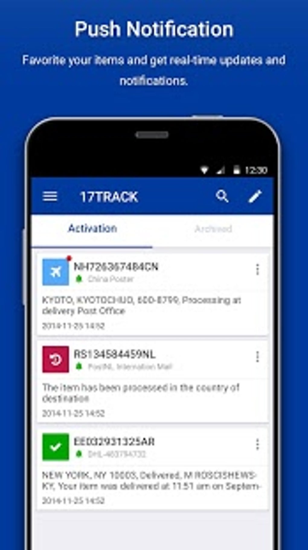 ALL-IN-ONE PACKAGE TRACKING APK for Android - Download