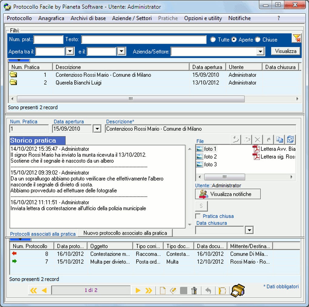 Protocollo Facile - Download