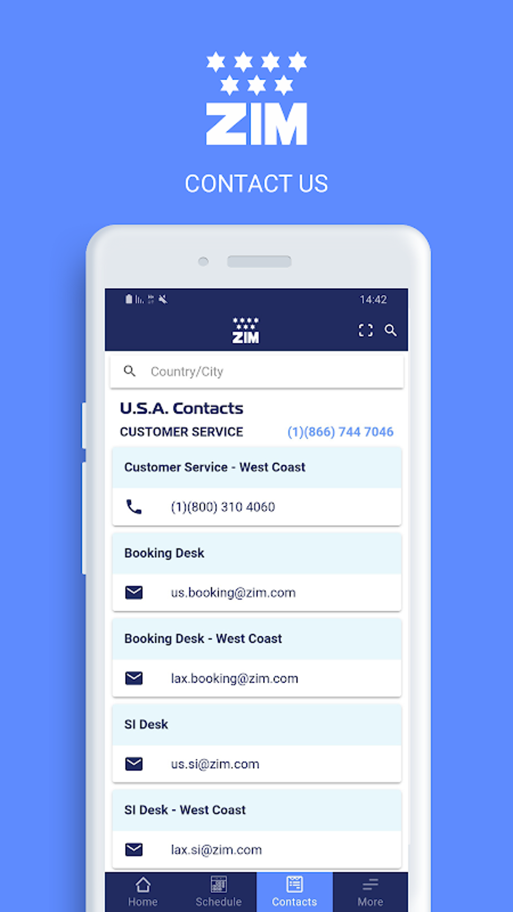 Android 용 ZIM Shipping APK - 다운로드