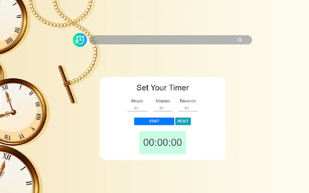 The Timer For Me para Google Chrome - Extensión Descargar