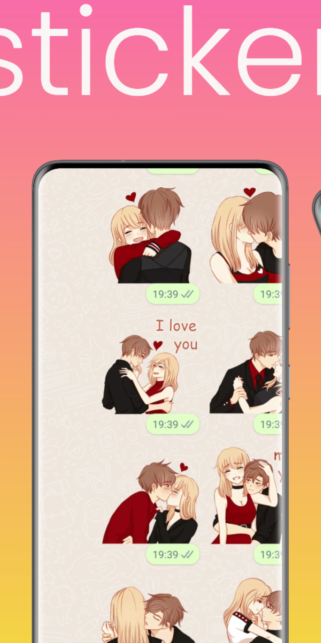Love stickers wastickerapps for Android - Download