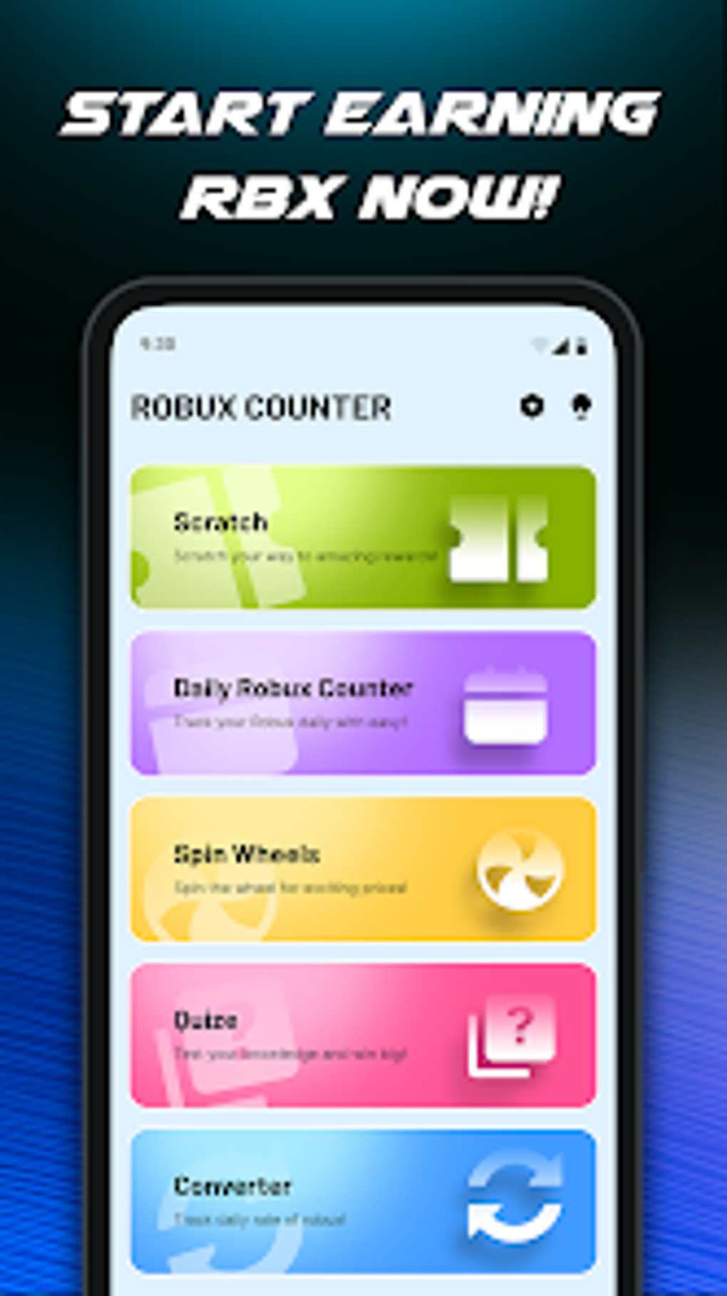 Get Robox Counters - RBX per Android - Download