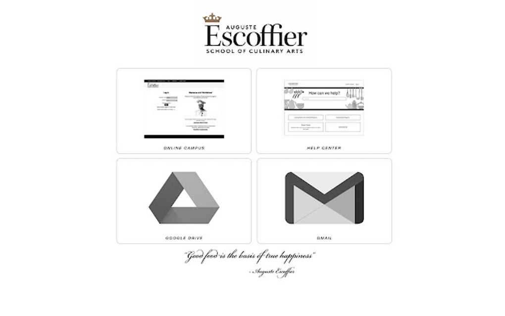 Escoffier's New Tab for Google Chrome - Extension Download