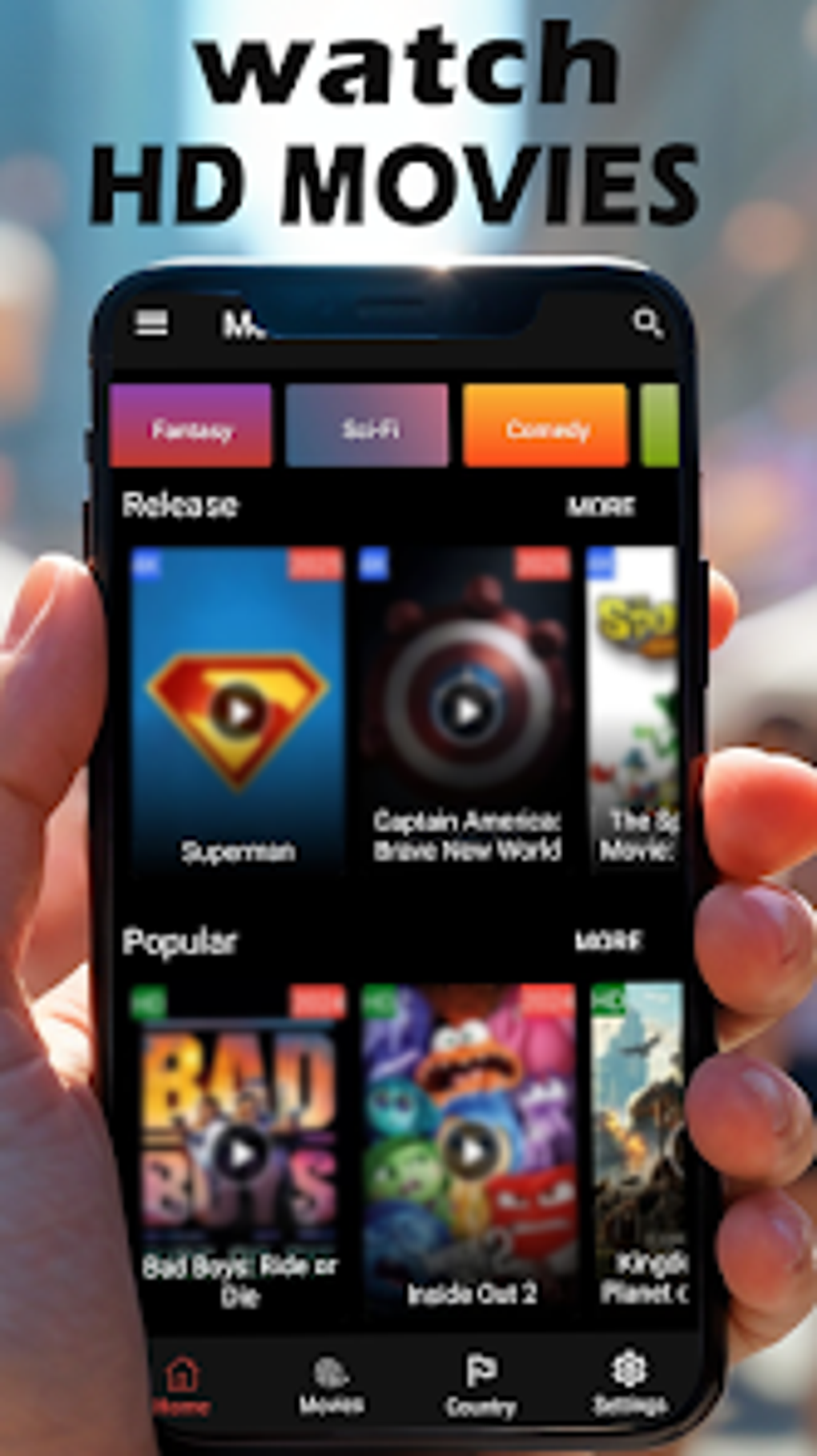 Android 용 HD Movies 2025: Moviebox Watch - 다운로드