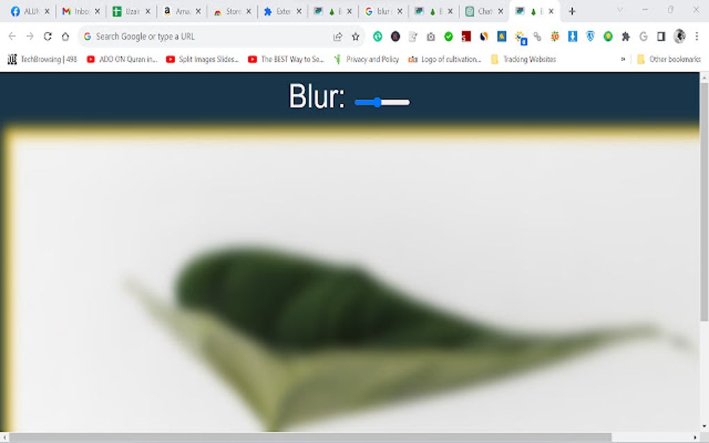 Blur New Tab para Google Chrome - Extensión Descargar